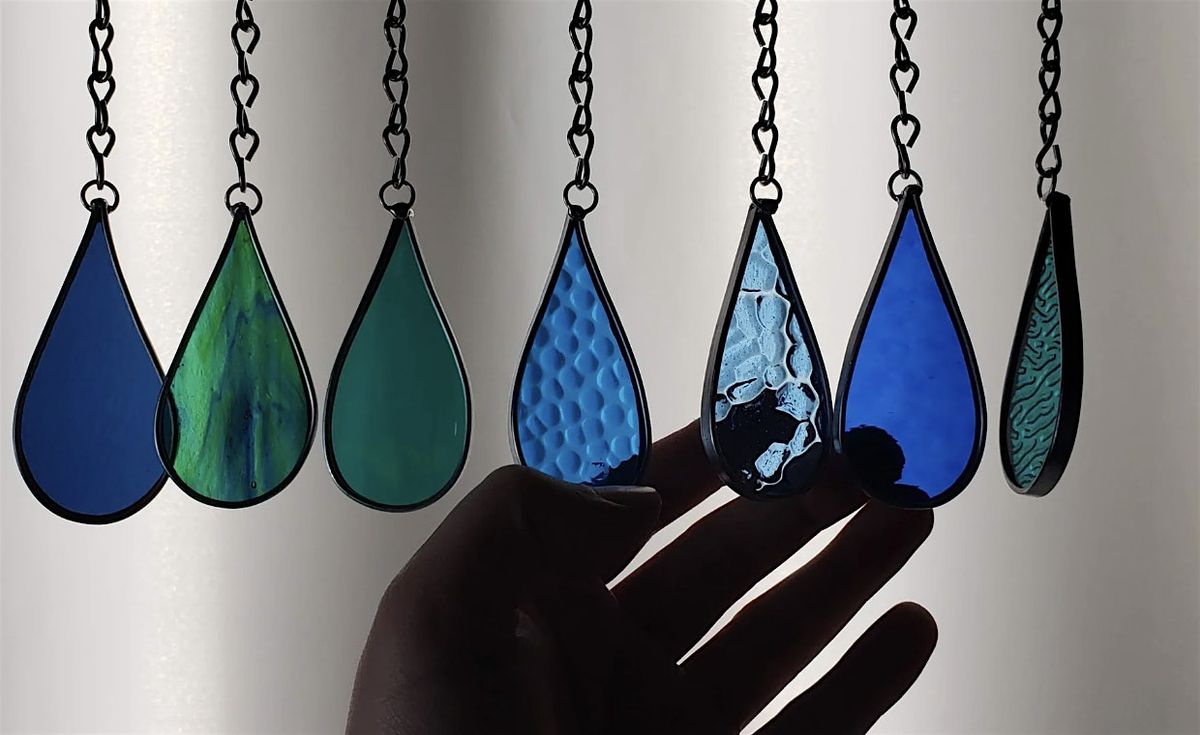 Stained Glass Workshop - Raindrops at Monster, Seattle on 20th July, 2025
