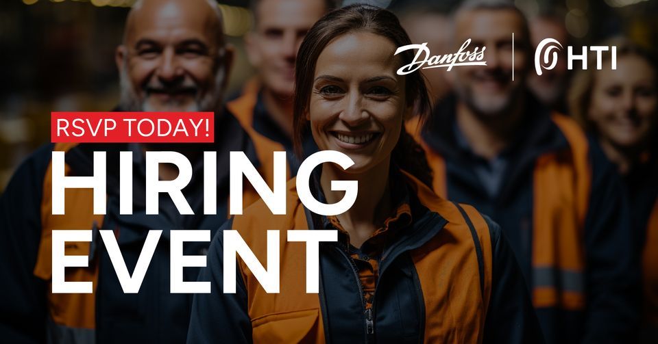 Danfoss Hiring Event at 1407 Pelzer Hwy, Easley, SC 29642-2825, United ...