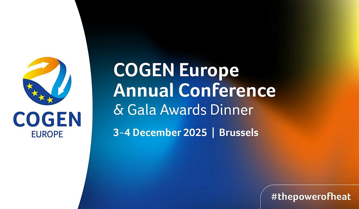 COGEN Europe Annual Conference 2025 at Renaissance Bruxelles Hôtel on ...