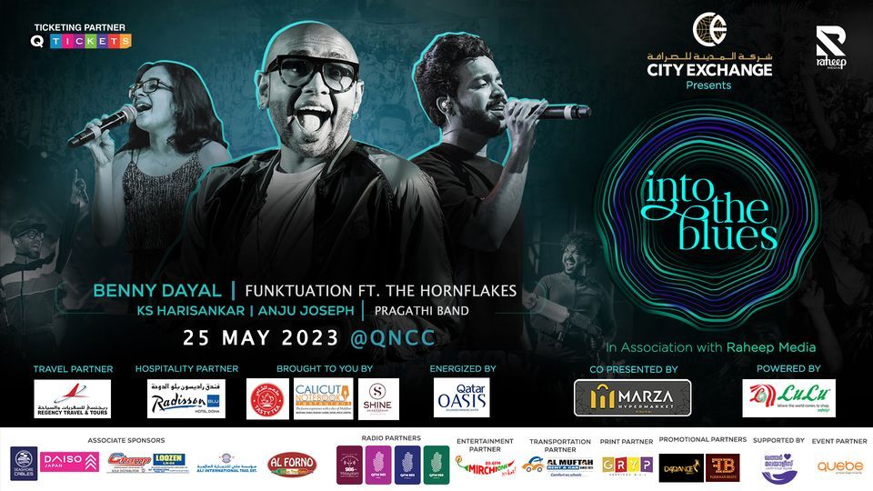 INTO THE BLUES: BENNY DAYAL, K.S. HARISANKAR AND ANJU JOSEPH LIVE IN ...