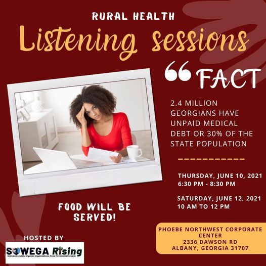 Rural Health Listening Sessions- High Medical Debt | Physical Medicine ...