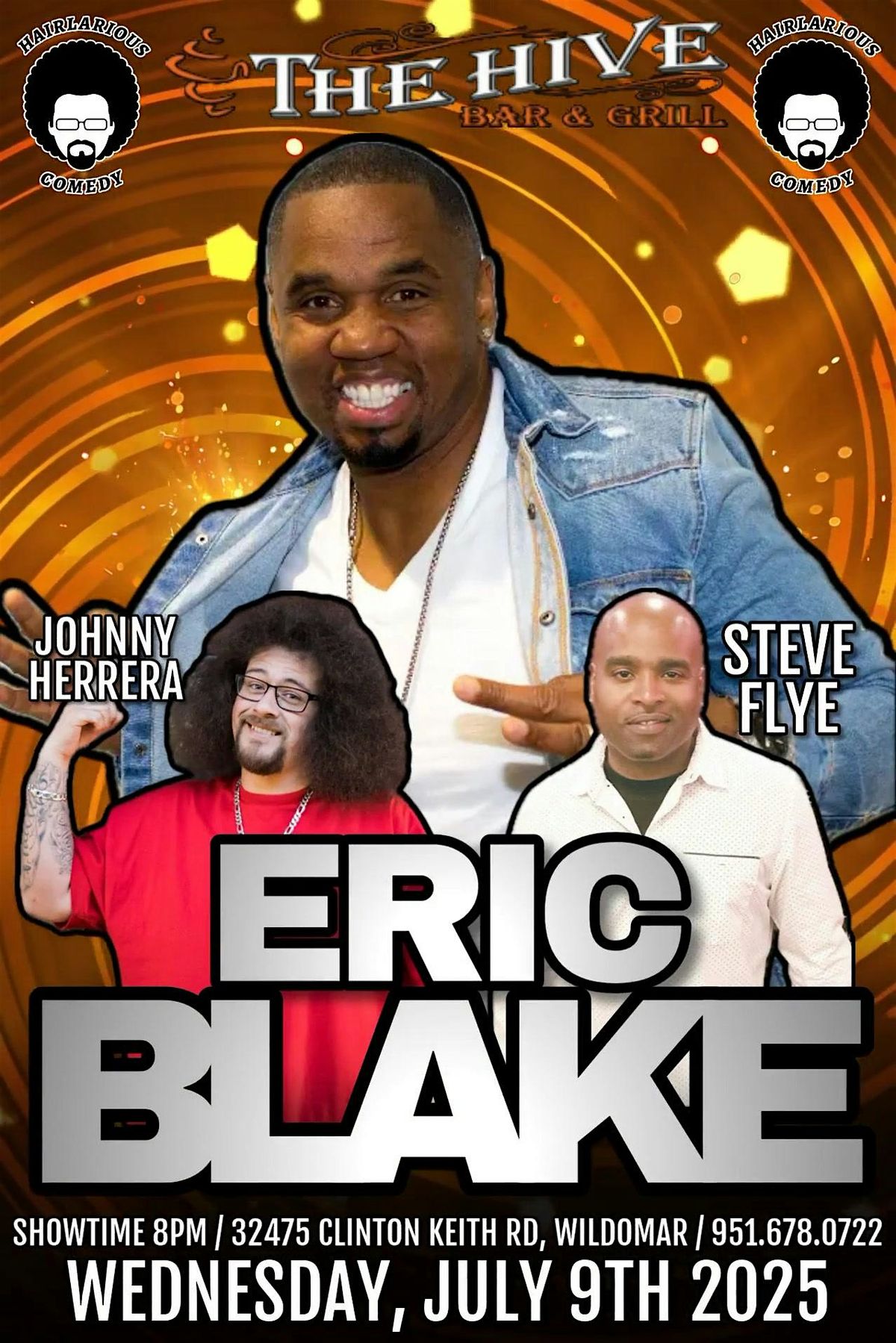 Buzzing With Laughter Comedy Show at The Hive Bar & Grill, Wildomar on ...