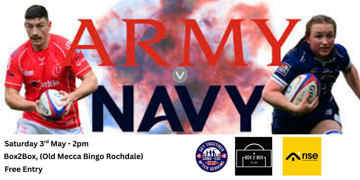 Army vs Navy 2025 | Inavate Centre, Rochdale, EN | May 3, 2025