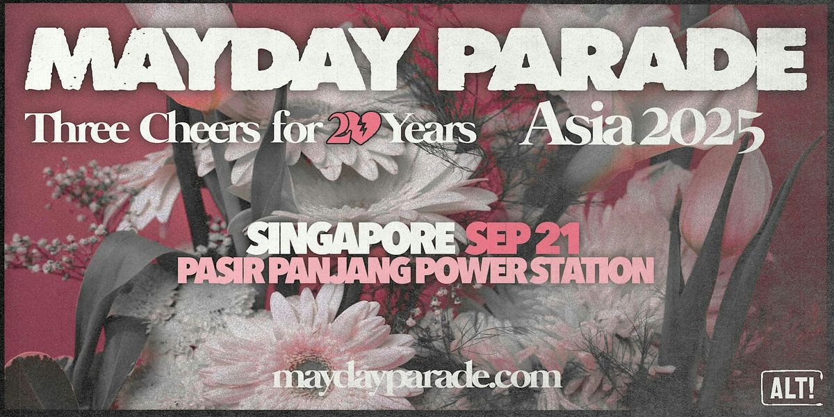 Mayday Parade - Three Cheers For 20 Years (Singapore 2025) at Pasir ...
