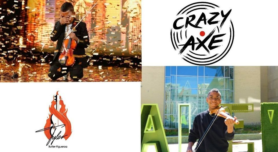 AGT Golden Buzzer Violinist, Tyler Butler-Figueroa at The Crazy Axe - Garner at The Crazy Axe ...