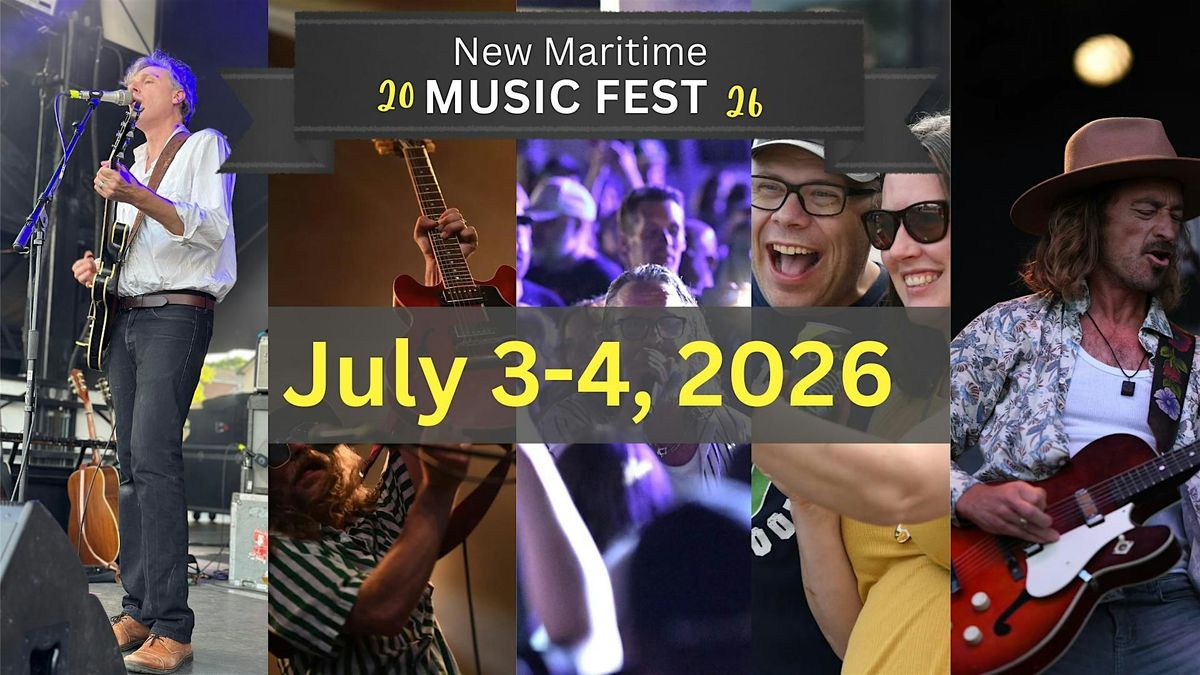 New Maritime Music Fest 2026 at New Maritime Beer Company, Miramichi on ...
