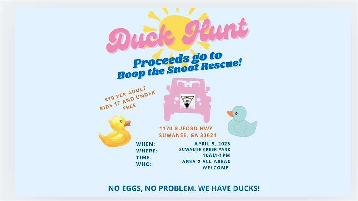 Duck Hunt | Suwanee Creek Park | April 5, 2025