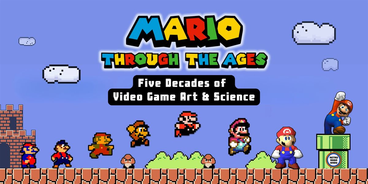Mario Through the Ages: Five Decades of Video Game Art & Science | Cupertino Library | August 9 ...