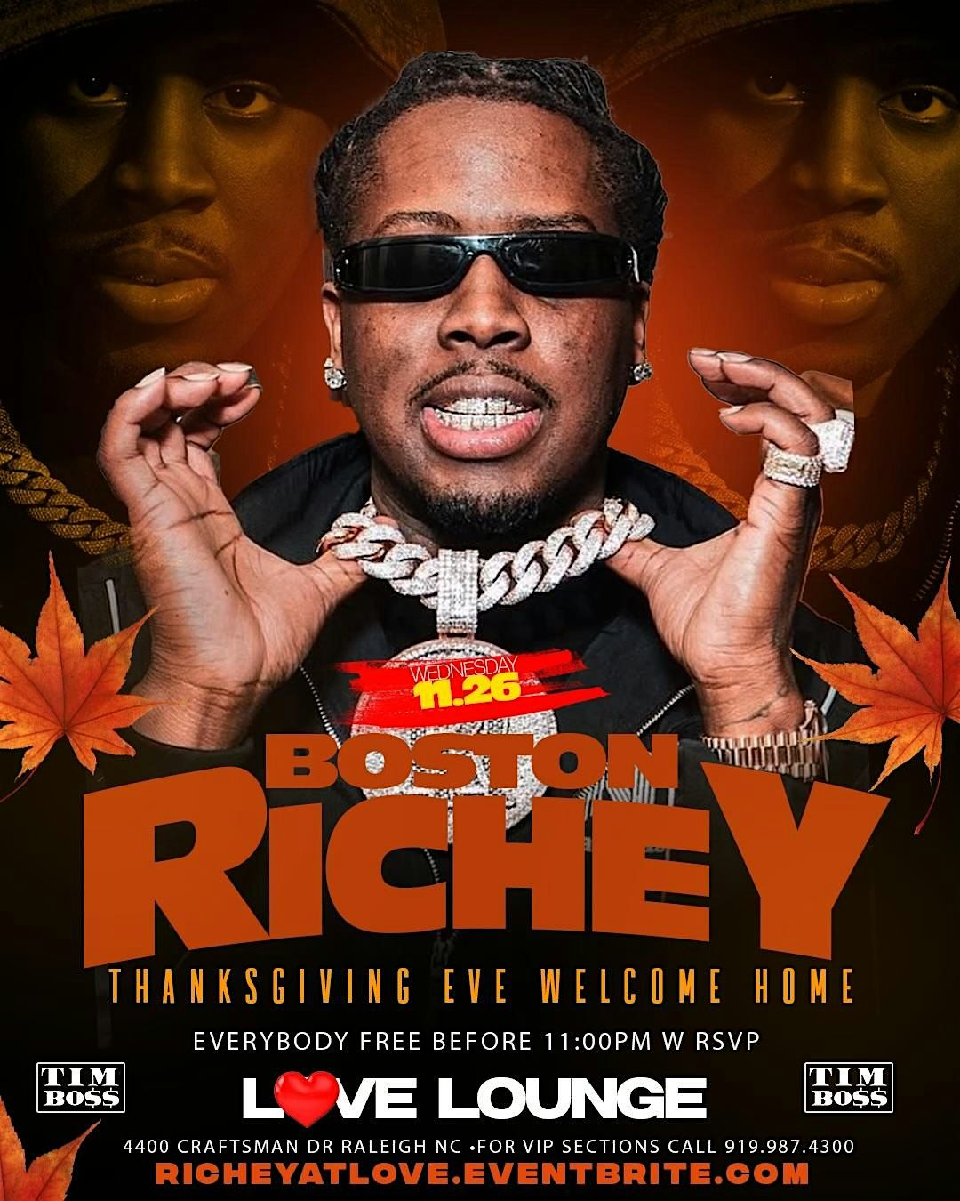 Boston Richey the night before thanksgiving at CLUB LOVE at 4400 ...