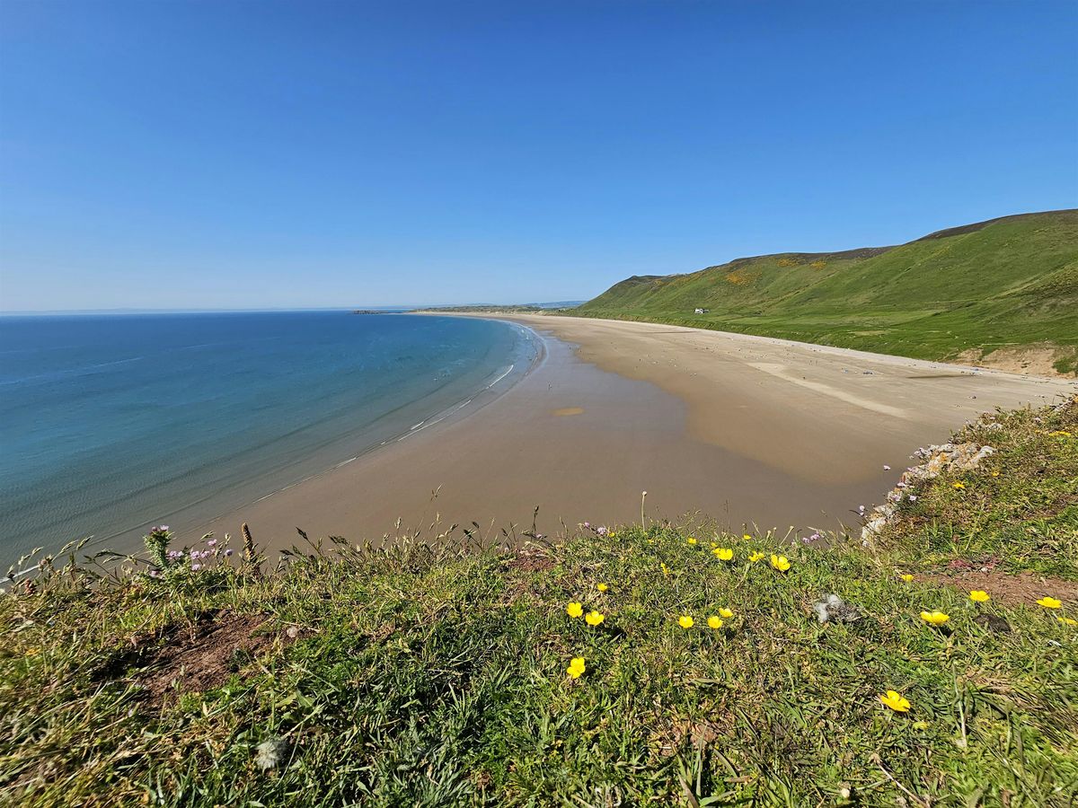 The Sandy Beaches, Cliffs and Castles of Gower Peninsula coast WEEKEND ...