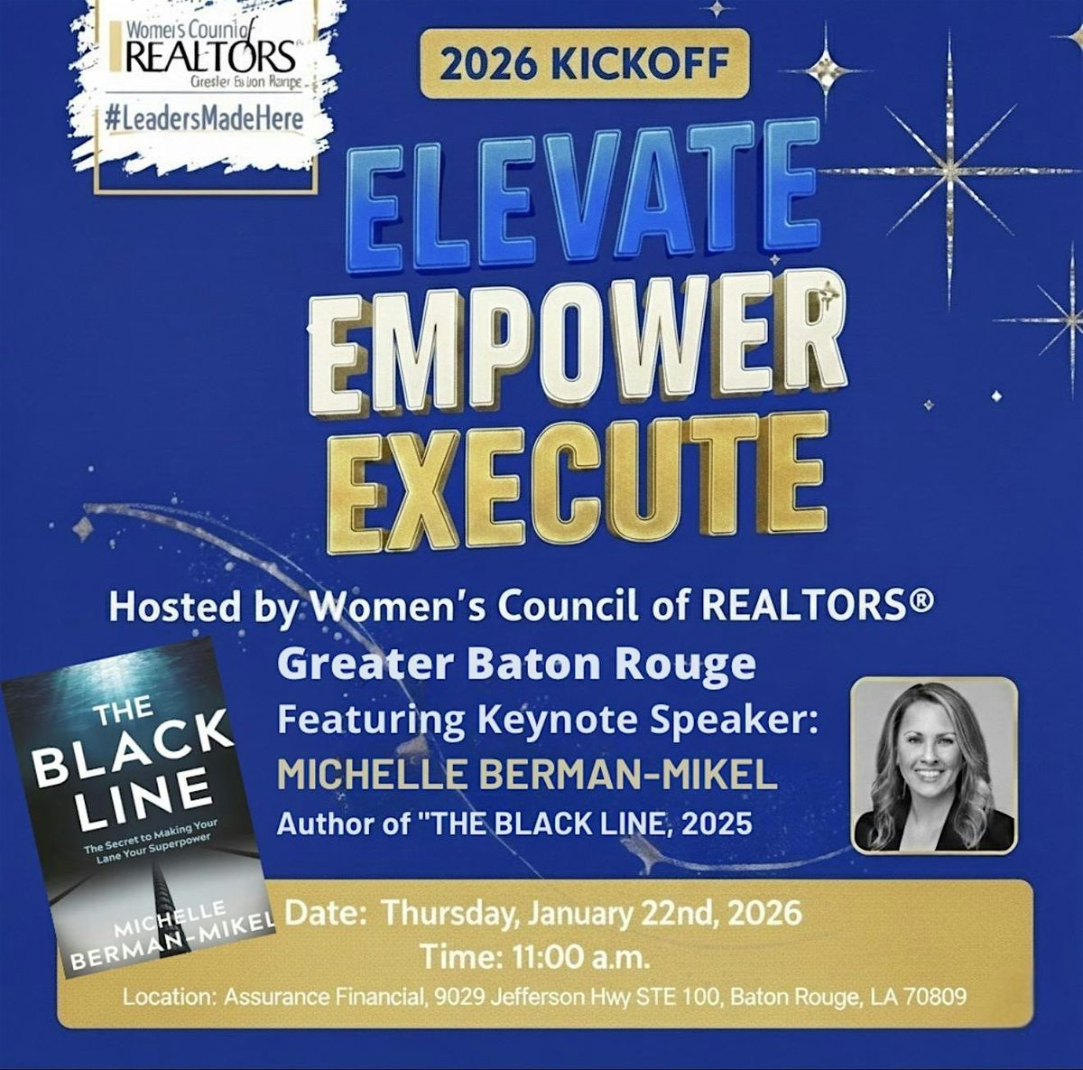 Elevate. Empower. Execute at Assurance Financial - Baton Rouge on 22nd ...