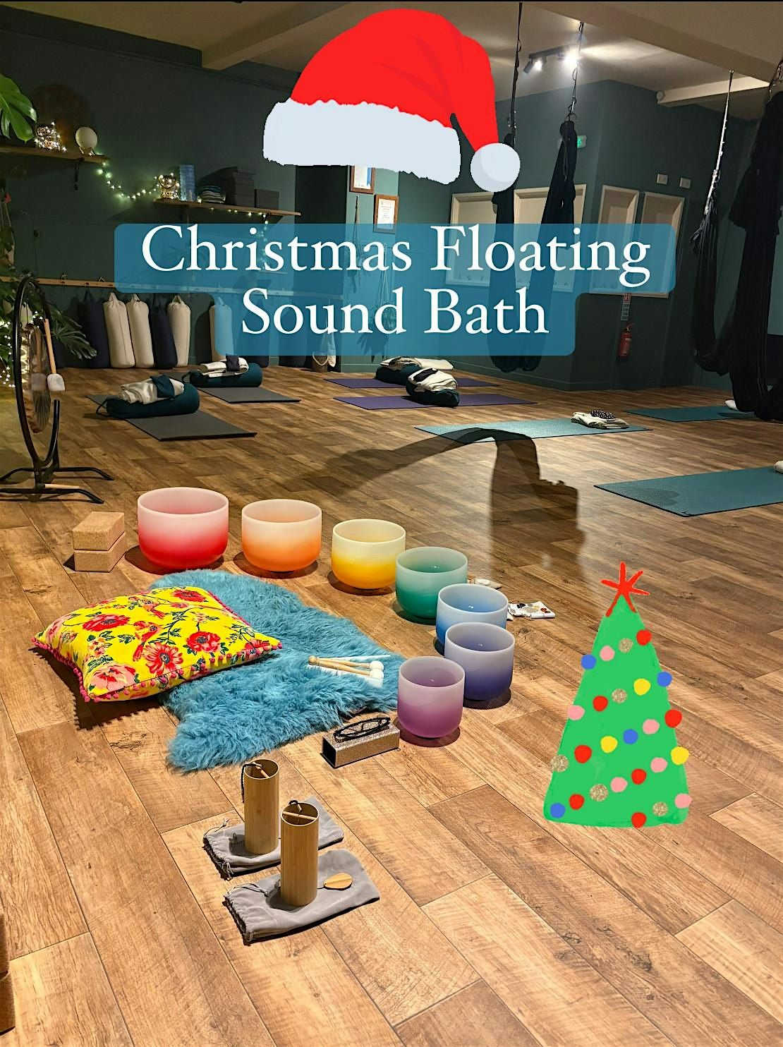 Christmas Floating Sound Bath Ripon Crystal Singing Bowls Gong Reiki ...