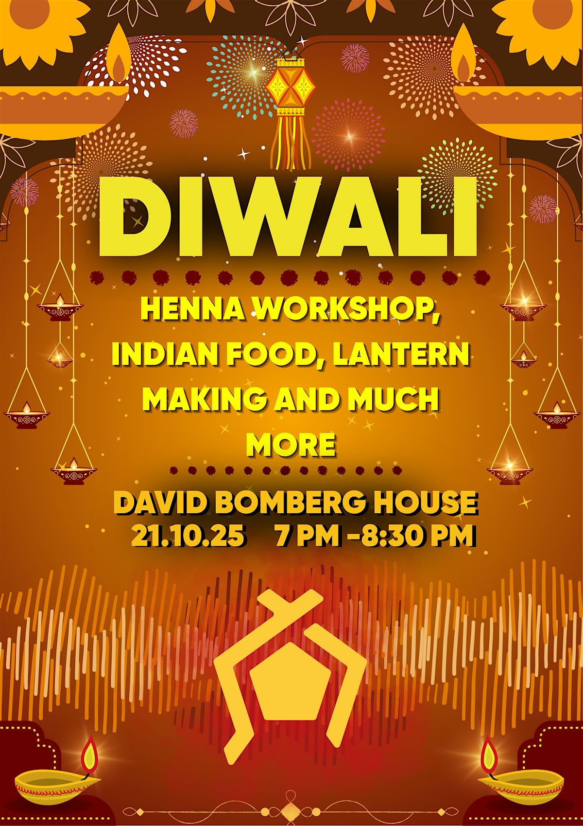 DIWALI at David Bomberg House, London on 21st October, 2025