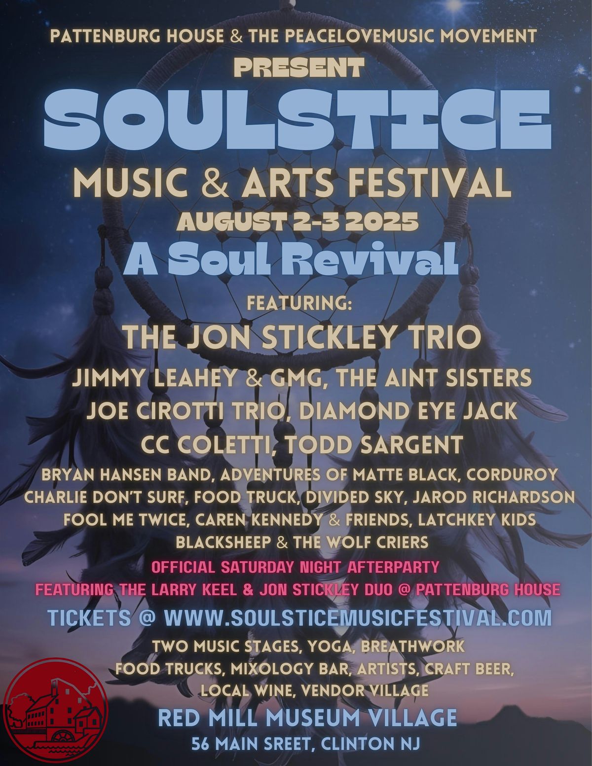 Solstice Music & Art Festival | Red Mill Museum Village, Clinton, NJ ...