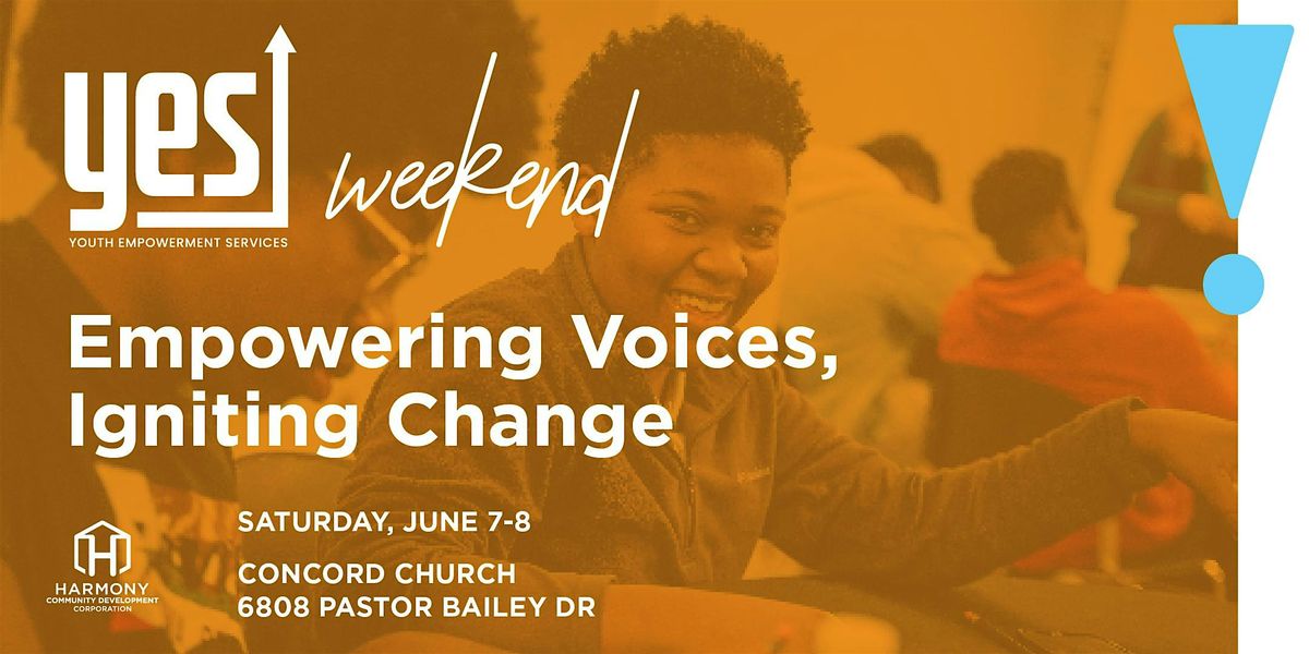 YES! Weekend 2025 | Concord Church, Dallas, TX | June 7, 2025