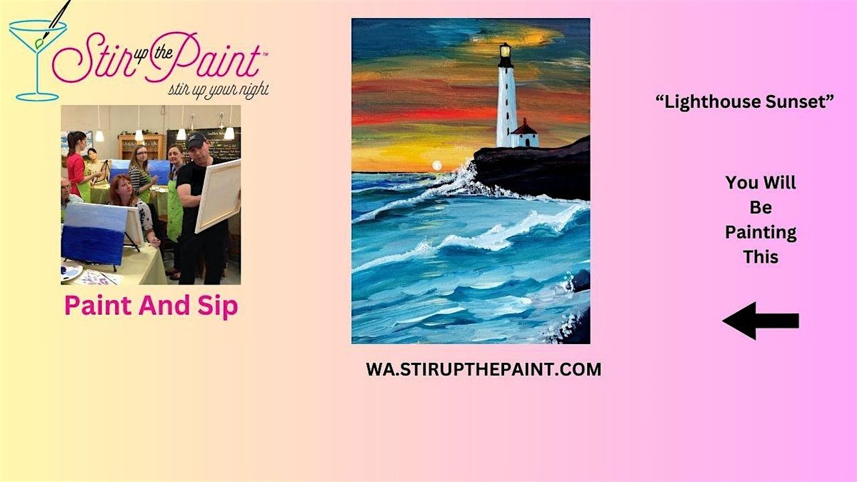 Seattle Paint and Sip, Paint Party, Paint Night With Stir Up The Paint ...