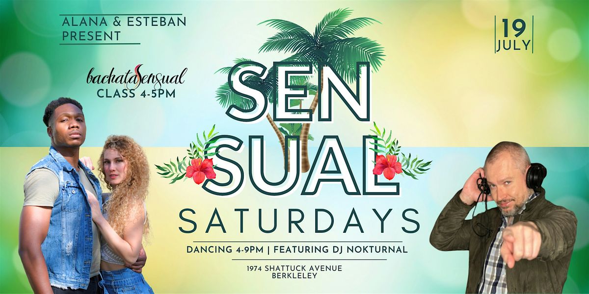 Sensual Saturdays at Spats Berkeley on 19th July, 2025