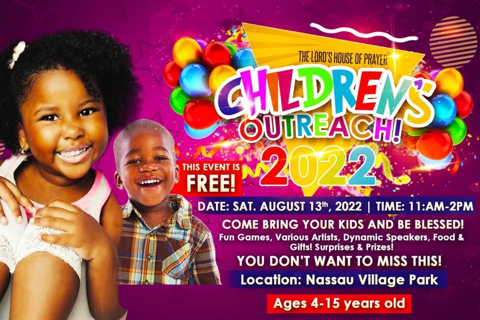 Nassau Village Children Outreach at Nassau Village on 13th August, 2022