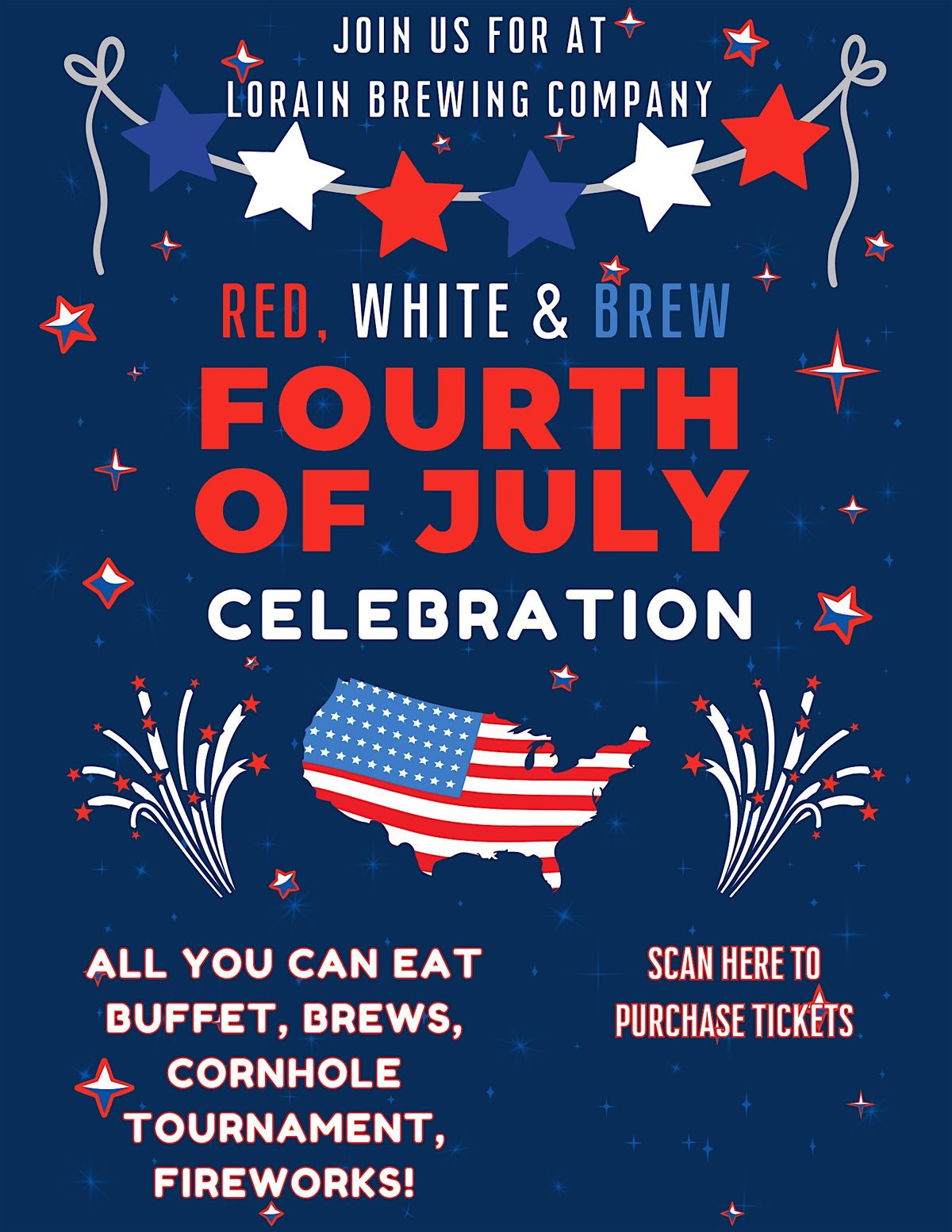 LBC Red, White, & Brew Fourth of July | Lorain Brewing Company and ...