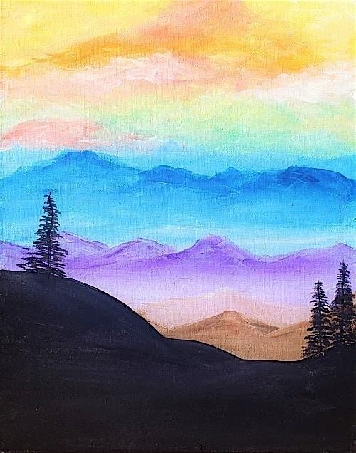 “Quiet Mt. Morning” painting event with our New Venue, Garden at the ...