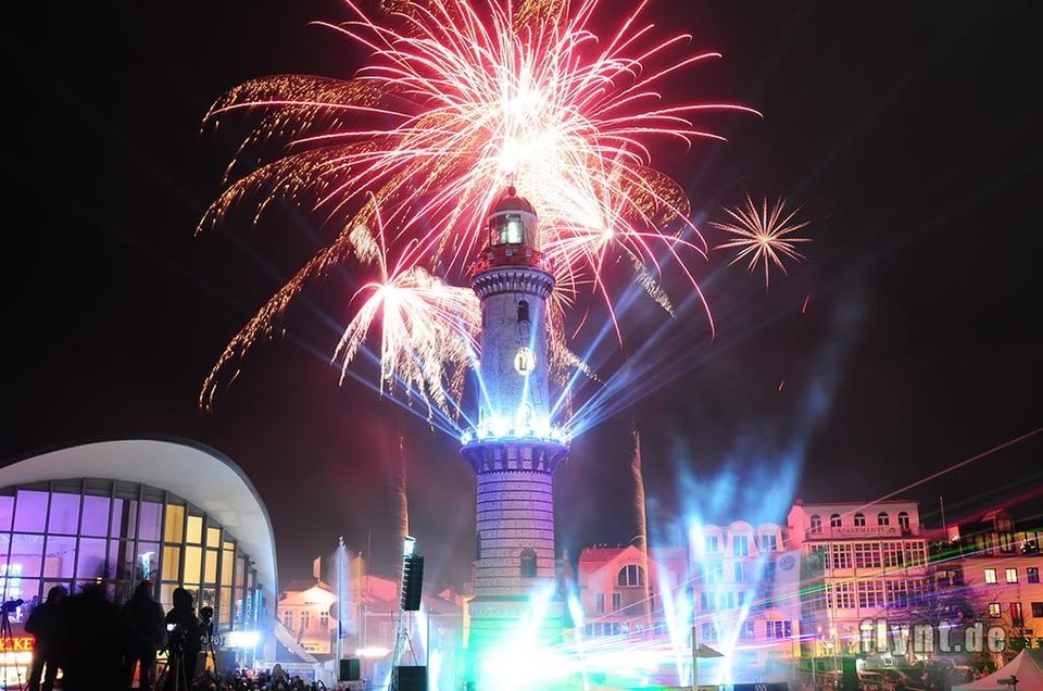 Warnemünder Turmleuchten at Warnemünde-Stadt, Rostock on 9th April, 2022