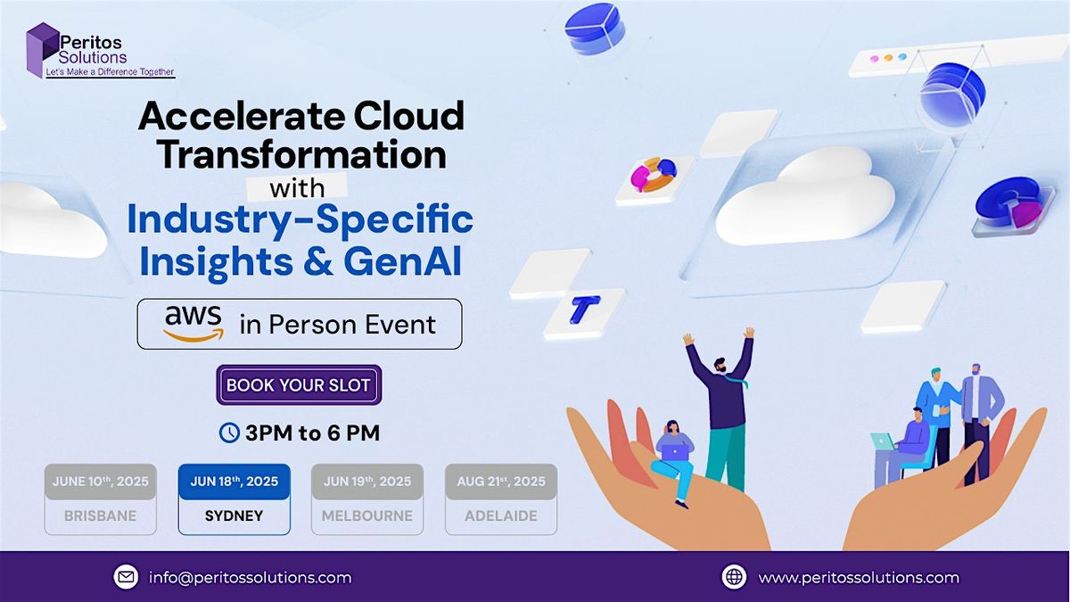 Accelerate Cloud Transformation with Industry-Specific Insights & GenAI at 2 Park St, Sydney on ...
