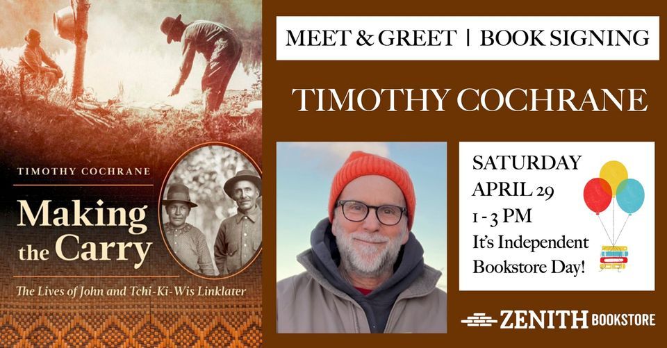 Book Signing: Timothy Cochrane for Making the Carry at Zenith Bookstore ...