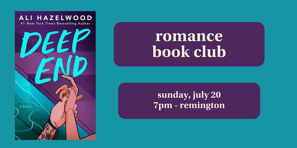 Romance Book Club: "Deep End" by Ali Hazelwood | Greedy Reads Remington ...
