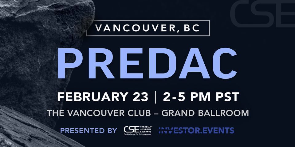 PreDAC Vancouver 2023 | The Vancouver Club | February 23, 2023