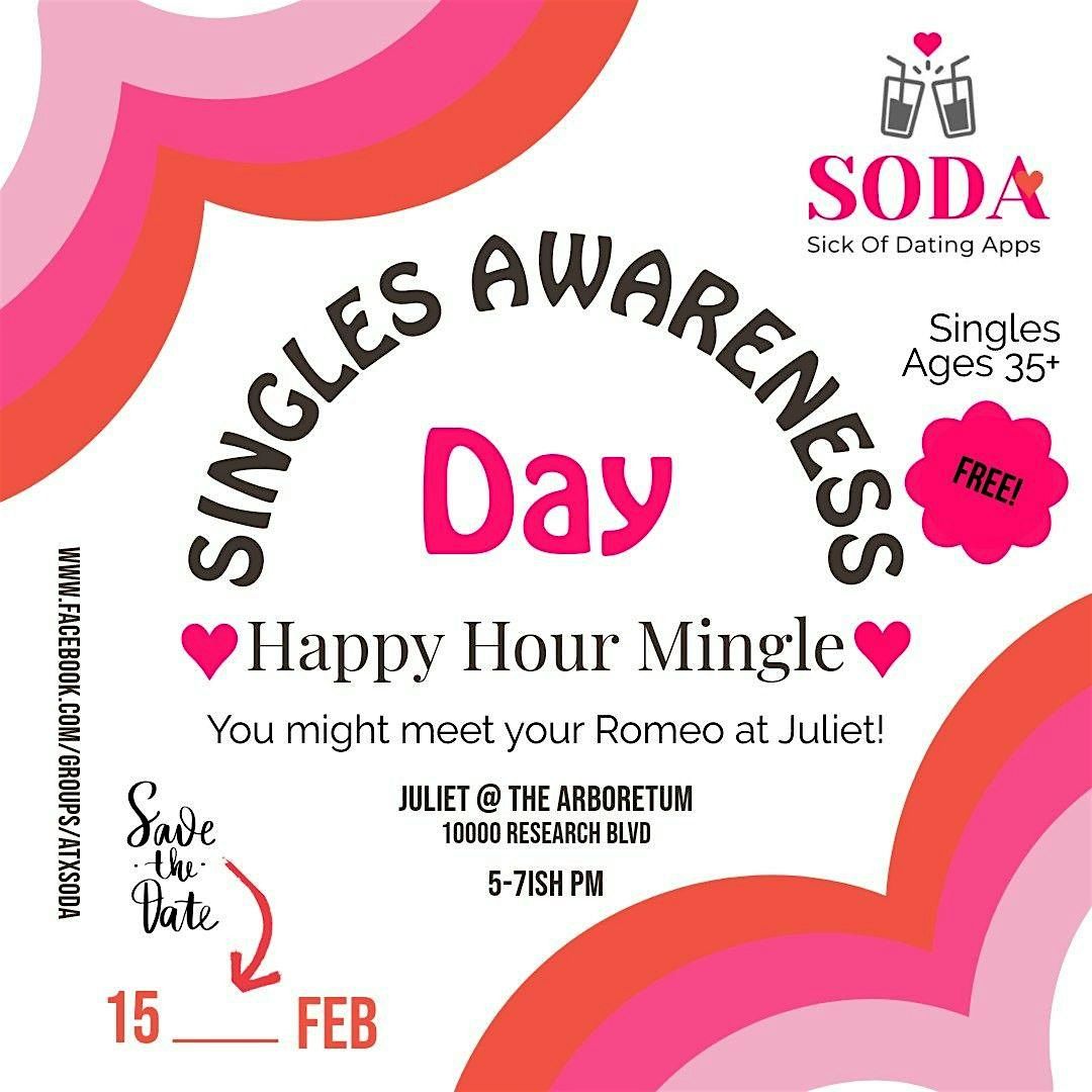SODA * Sick of Dating Apps Happy Hour at Juliet Italian Kitchen, Austin ...