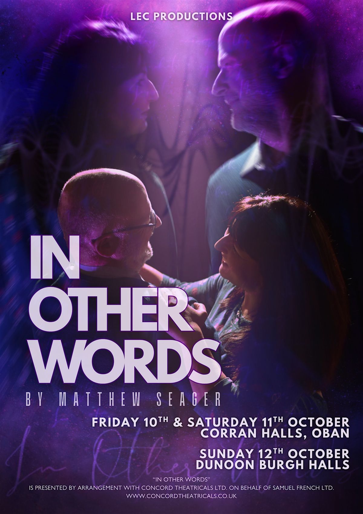 In Other Words at The Corran Halls, Oban on 10th October, 2025