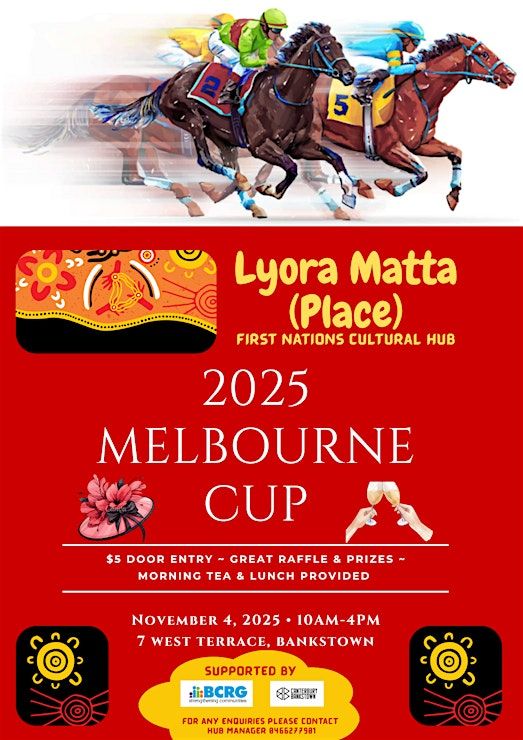 Melbourne Cup "Lyora Matta" at Bankstown Senior Citizens' Centre on 4th ...