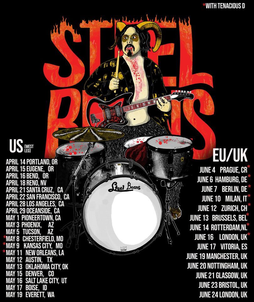 Steel Beans w/Clothing Optional and Under The Clothesline at John ...