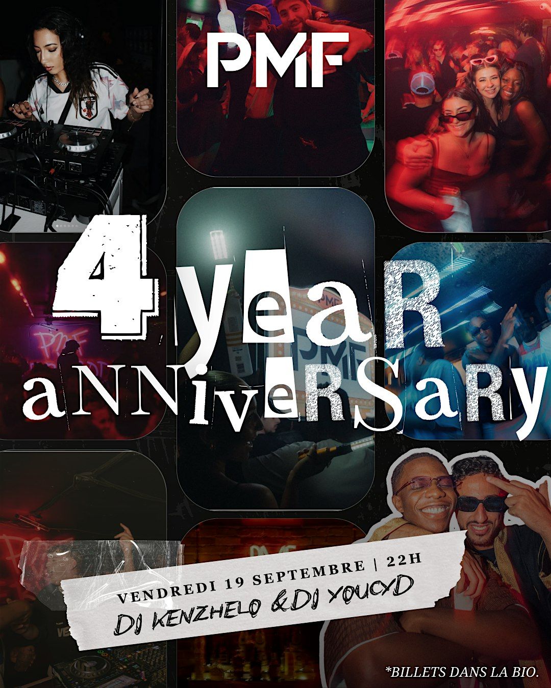 PMF 4 YEARS ANNIVERSARY at PMF Boite de nuit - Salle de spectacle, Sherbrooke on 19th September ...
