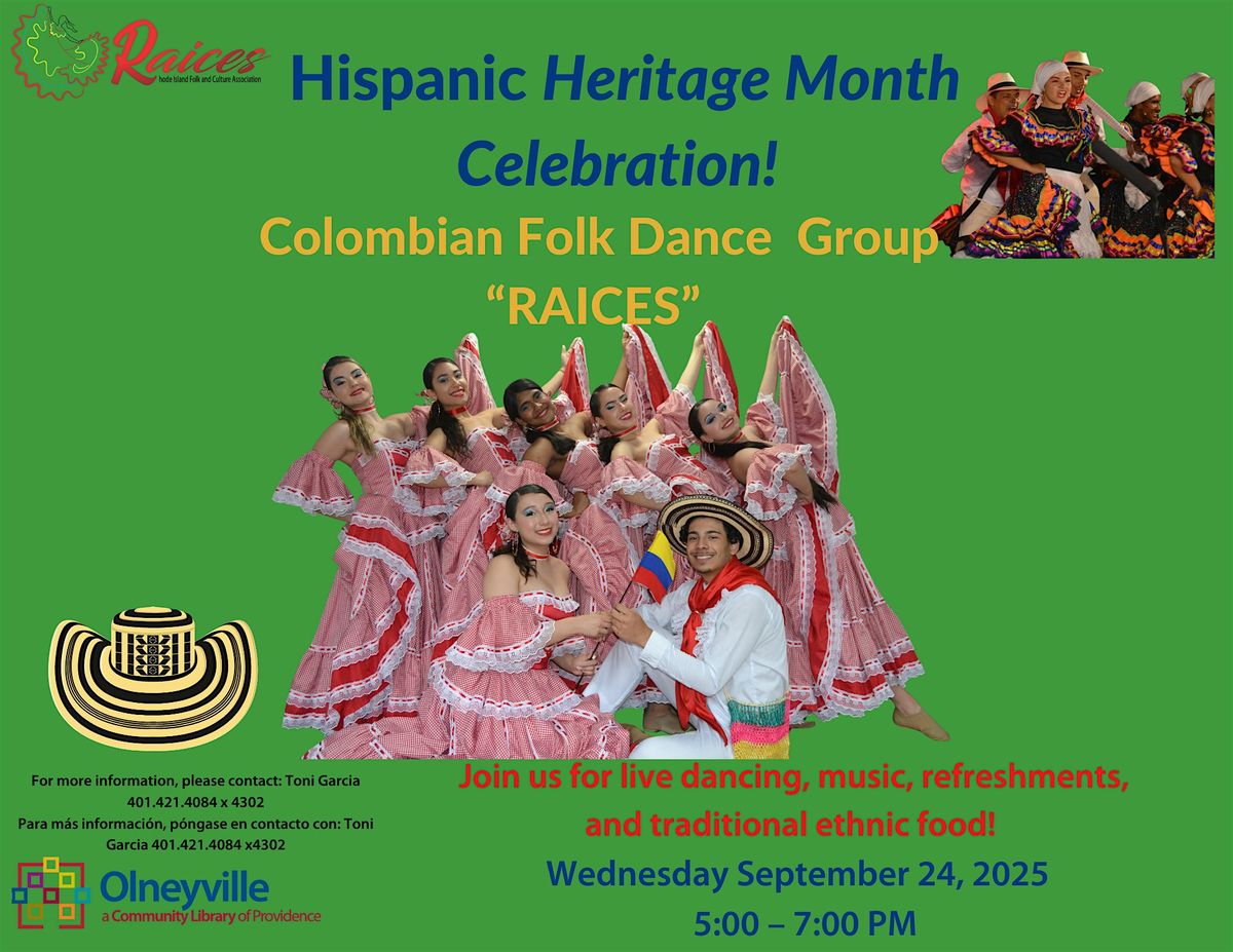 Hispanic Heritage Month Celebration at Community Libraries of ...