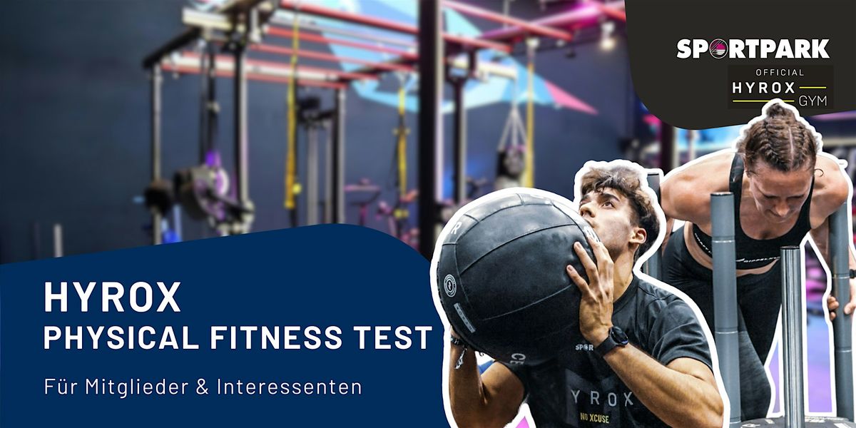 HYROX Physical Fitness Test (PFT) at Sportpark Mönchengladbach ...