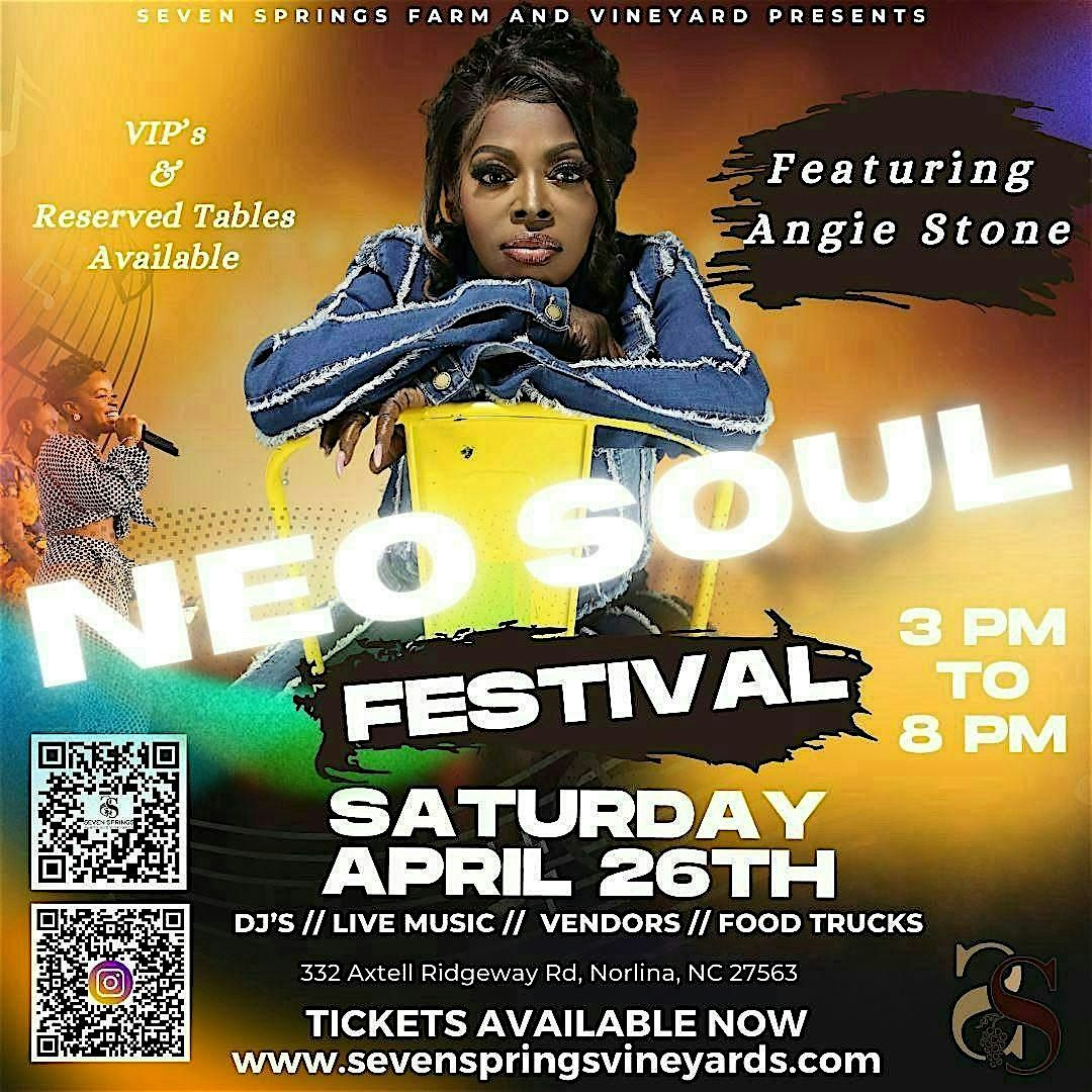 NeoSoul Festival 2025 featuring Angie Stone! | 332 Axtell Ridgeway Road ...