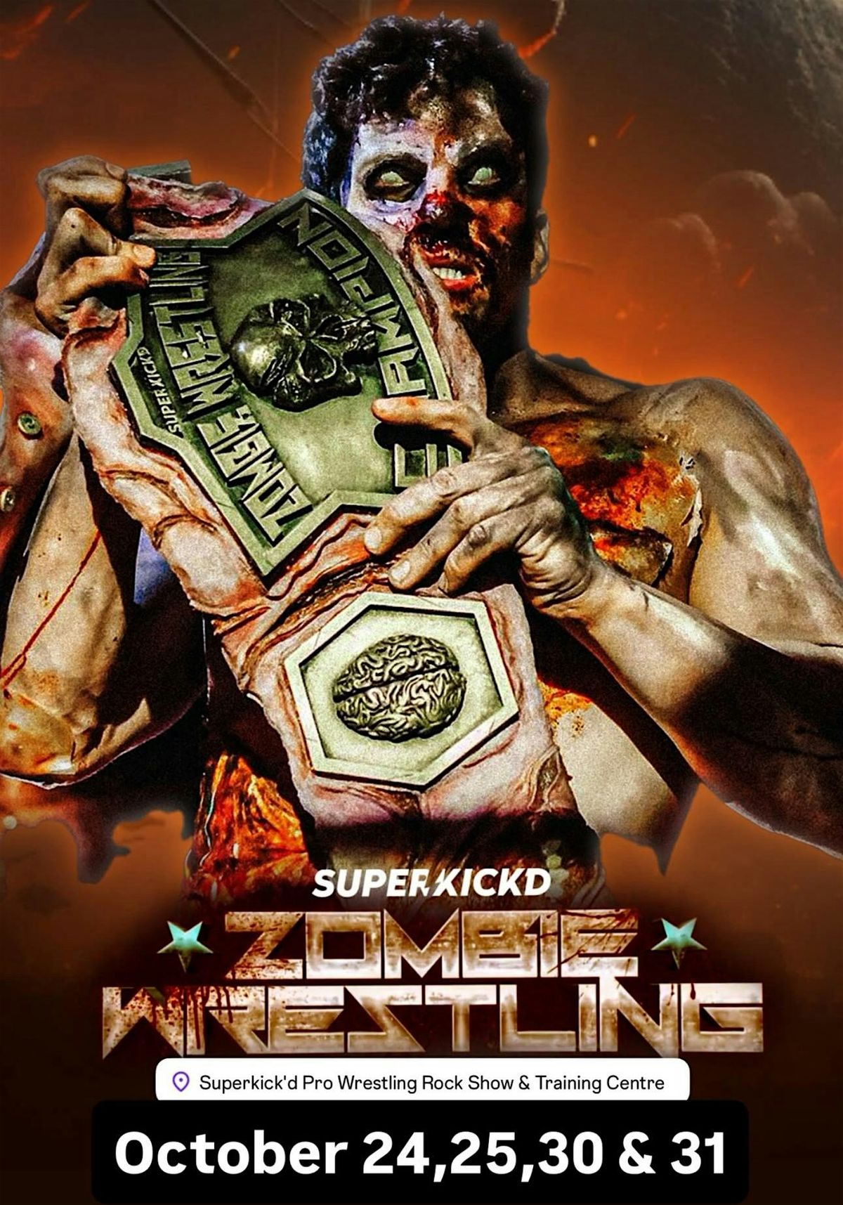 ZOMBIE WRESTLING OCTOBER 24, 2025 at 182A St Helens Ave, Toronto on ...