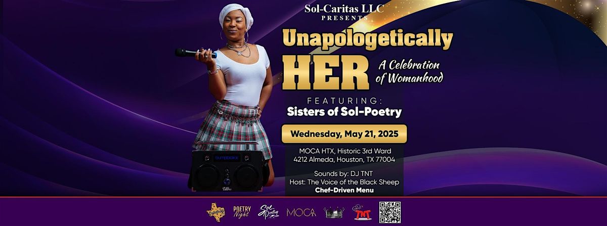 Sol-Caritas LLC Presents: Poetry Night at MOCA HTX- Black Sheep at MOCA ...