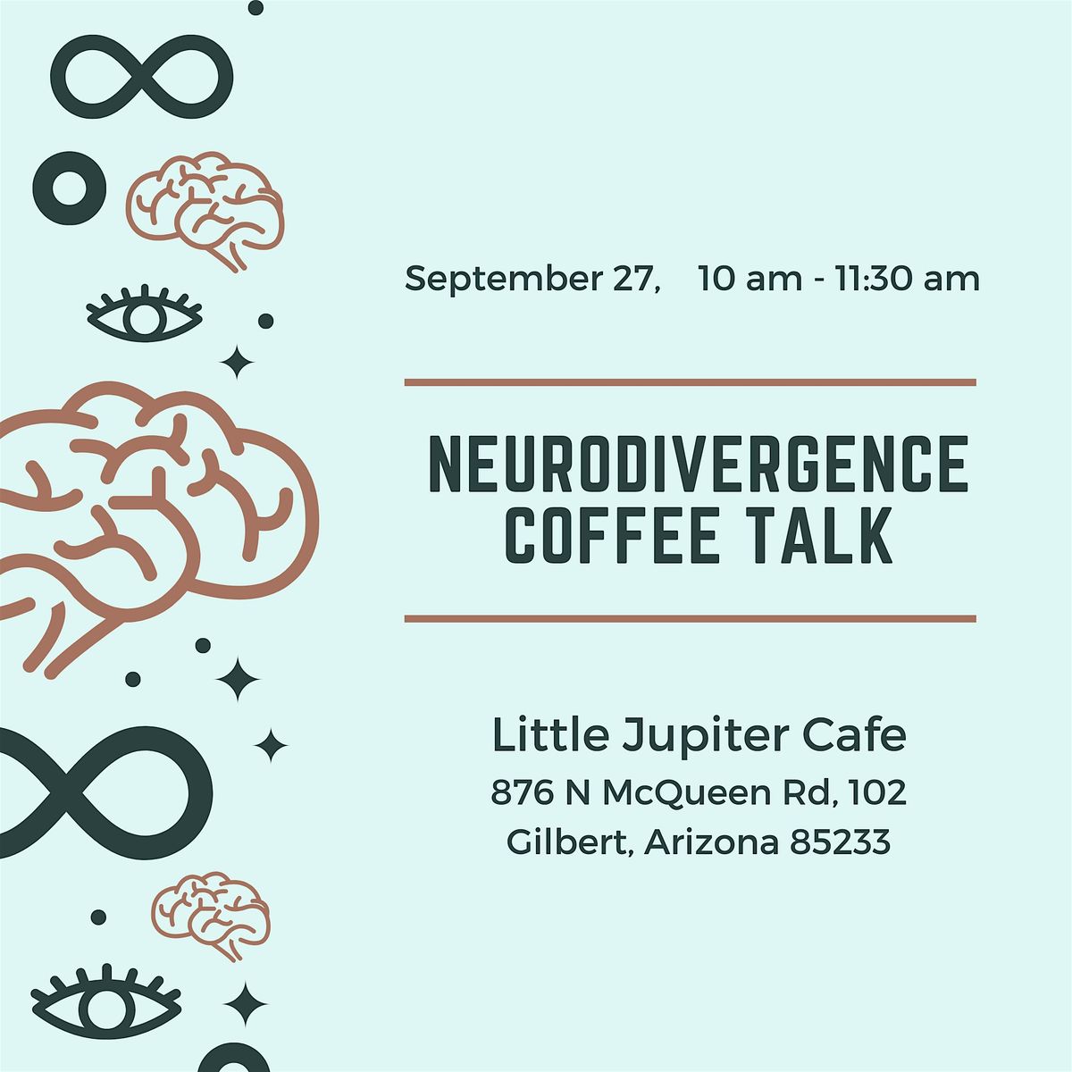 NOMA September Coffee Talk - Neurodivergence | Little Jupiter Cafe ...