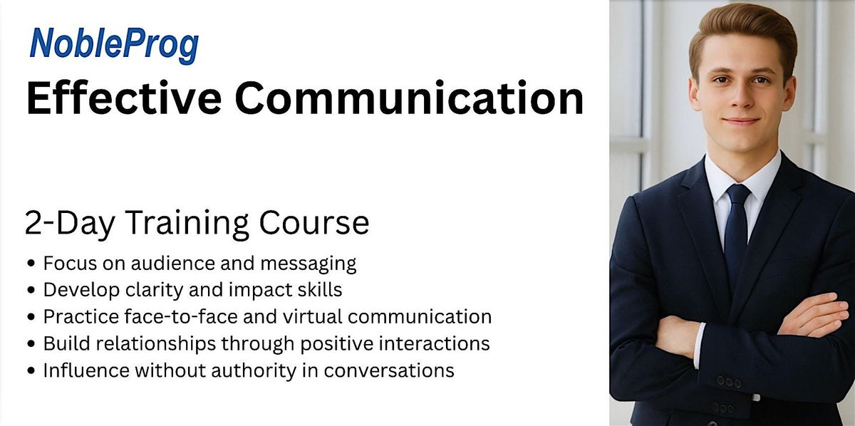 Effective Communication Skills Training Course at University of South ...