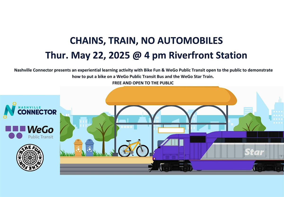 Chains, Trains, NO Automobiles! | Riverfront Station, Nashville, TN ...