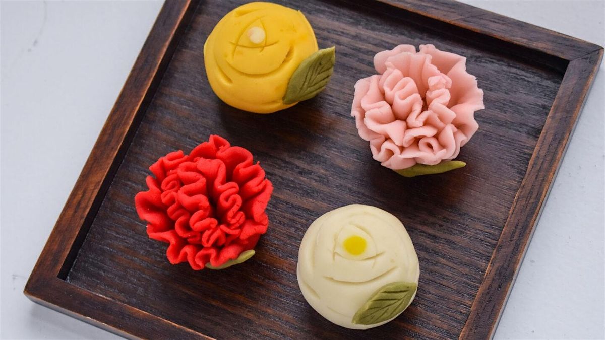 Wagashi - Japanese traditional confectionery making workshop at RESOBOX ...