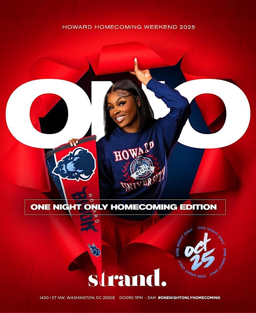 Howard Homecoming | The Reunion Night Party [Sat Oct 25] at Strand ...