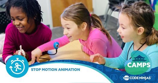 Stop Motion Animation camp at Code Ninjas Lubbock on 12th July, 2021