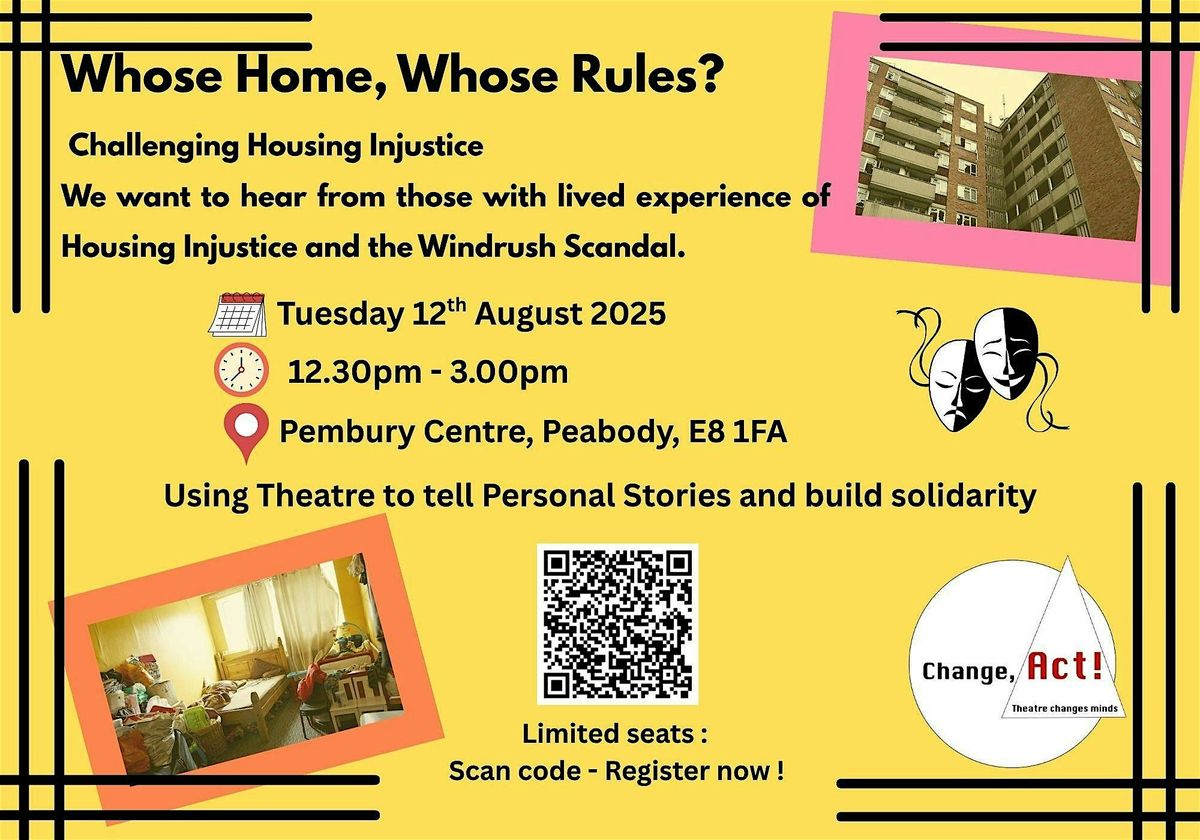 Whose Home, Whose Rules? | Pembury Community Centre - Peabody, London ...