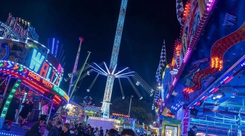 Nottingham Goose Fair 2025 ??????? at Forest Recreation Ground ...