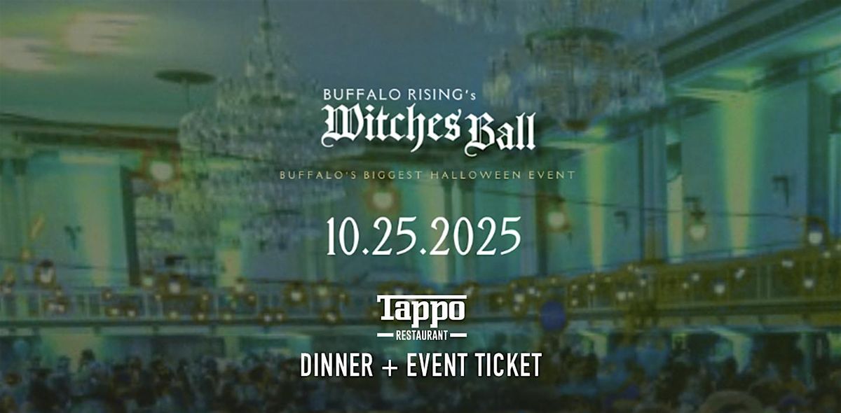 Witches Ball 2025 Ticket + Dinner at Tappo Restaurant at Tappo ...