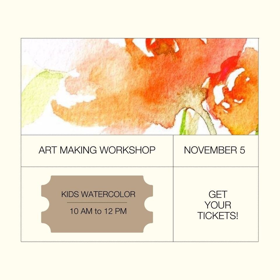 Kids Watercolor Workshop with Michelle Detering | Lansing Art Gallery ...