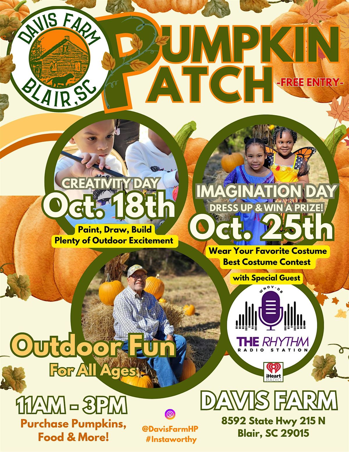 Davis Farm Pumpkin Patch at Davis Farm, Blair on 18th October, 2025